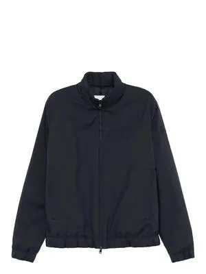 Moncler Down Jacket With Stand Collar - Blue