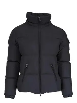 Moncler Quilted Puffer Jacket With Detachable Hood - Multicolor