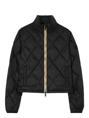 Burberry Jackets Puffer Jackets - Black