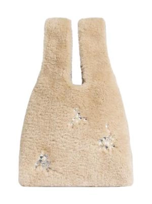Simone Rocha Neutrals Tote Bags - Cream
