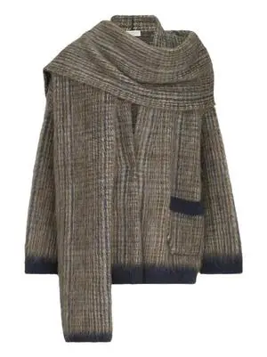 Brunello Cucinelli Jackets Oversized Jackets - Brown