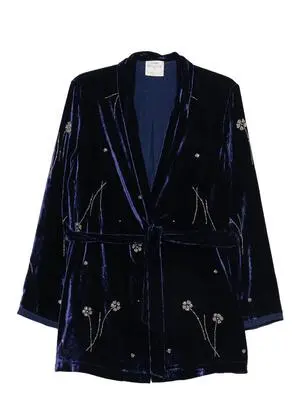 FORTE_FORTE Jackets Oversized Jackets - Blue