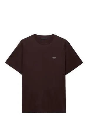 Prada Cotton T-shirt - Brown