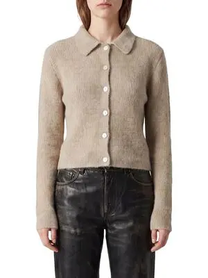 Our Legacy Alpaca-wool Blend Slim Fit Cardigan - Sage