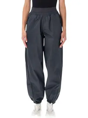 Adidas By Stella McCartney Wide-leg Track Trousers - Charcoal
