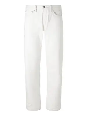 TOM FORD Straight-leg Selvedge Jeans - White