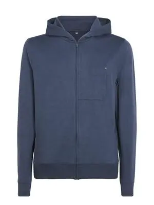 Vuori Zip-up Ponto Hoodie - Blue