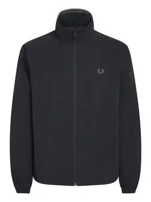 Fred Perry Taslan Oversized Shell Jacket - Black