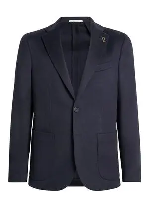 Pal Zileri Cashmere Brera Blazer - Navy