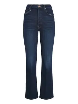 MOTHER The Tripper Flood Flared Jeans - Blue