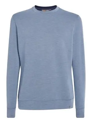 Kjus Essentials Crew Neck Sweater - Blue