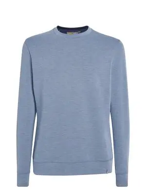Kjus Essentials Crew Neck Sweater - Blue