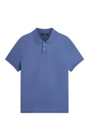 Dunhill Cotton Piqué Polo Shirt - Navy