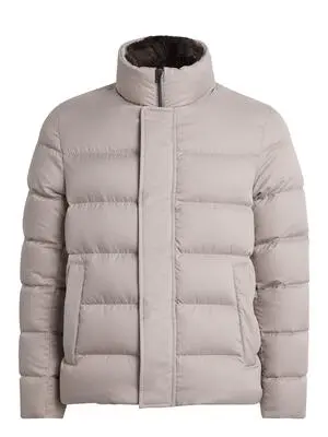 Herno Down Quilted Puffer Jacket - Grey