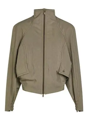 VIVIENNE WESTWOOD Harrington Woven Jacket - Taupe