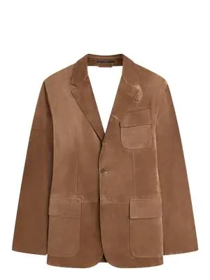 Dunhill Suede Blazer - Beige