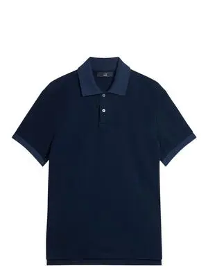 Dunhill Cotton Piqué Polo Shirt - Navy
