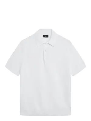 Dunhill Cotton Piqué Polo Shirt - White
