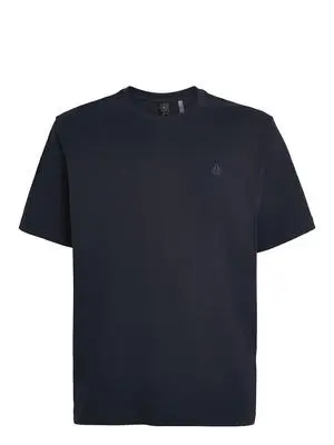Moose Knuckles Cotton Logo Yul T-shirt - Navy