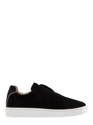 AURELIEN Aur3 Suede Sneakers - Black
