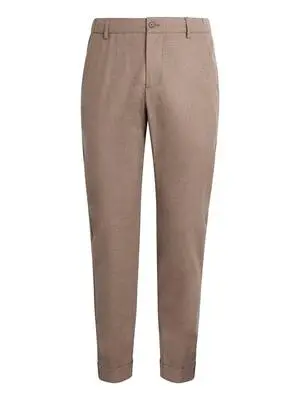 Marco Pescarolo Stretch Cashmere Trousers - Beige