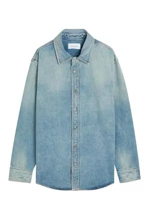 ARMARIUM ARMARIUM Oversized Washed Denim Shirt