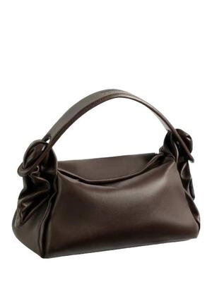 Kenzo Furoshiki Leather Bag - Chocolate