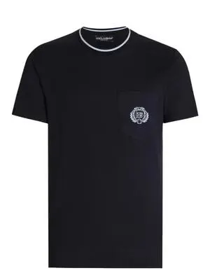 Dolce & Gabbana Chest-pocket T-shirt - Black