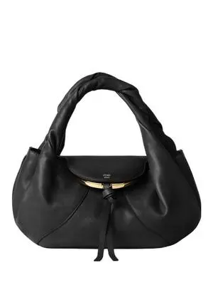 Fendi Leather Bag - Black