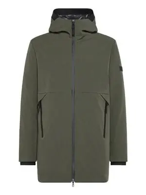 Peuterey Metide Hooded Parka Coat - Leaf Green