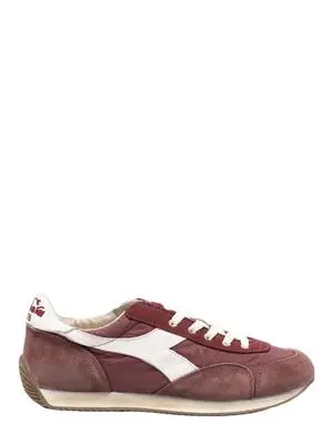 DIADORA Panelled Lace-up Sneakers - Red