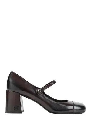Miu Miu Logo High Heels - Black