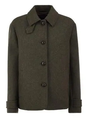 Max Mara Wksdiorama Button-up Jacket - Black