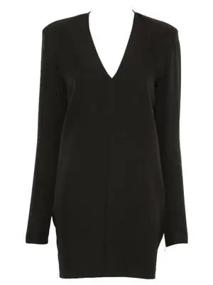 Federica Tosi Long-sleeved Dress - Black