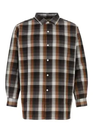 Nanamica Regular Collar Oversized Jacket - Brown