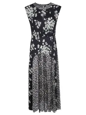 Rixo Floral Dress - Black