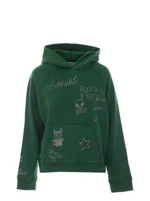ZADIG&VOLTAIRE Zadig & Voltaire Georgy Crystal Detail Hoodie