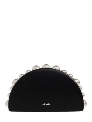 Cult Gaia Logo Clutch Black