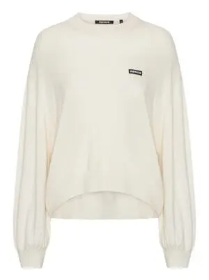 ROTATE BY BIRGER CHRISTENSEN Long-sleeved Sweater - White