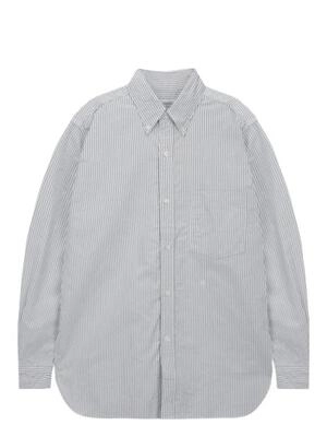 Nanamica Striped Shirt - Navy Blue