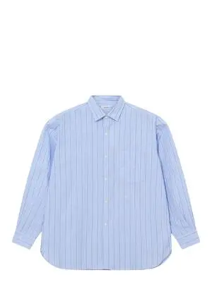 Nanamica Striped Shirt - Light Blue