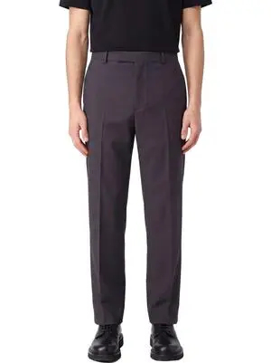 JIL SANDER Tailored Trousers In Virgin Wool And Mohair - Brown