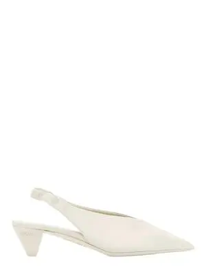 Loewe Slingback High Heel Shoes - White