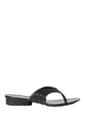 MELISSA X DIESEL Quantum Thong Sandals In Pvc - Black