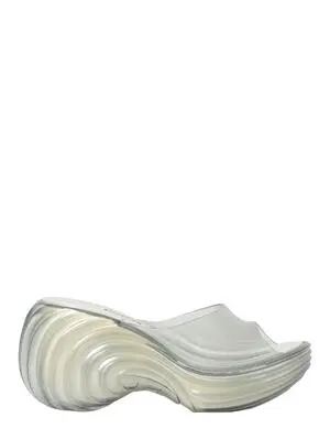 MELISSA X DIESEL Quantum Wedge Sandals In Pvc - Transparent