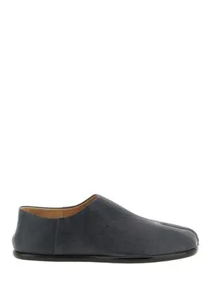 MAISON MARGIELA Tabi Split-toe Leather Loafers - Grey