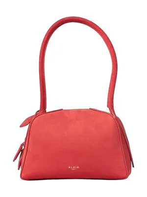 Alaïa Le Bouledogue Small Bowling Bag - Red