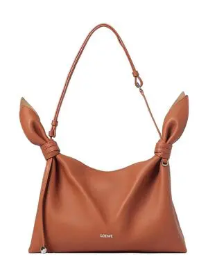 Loewe Calfskin Leather Shoulder Bag - Brown