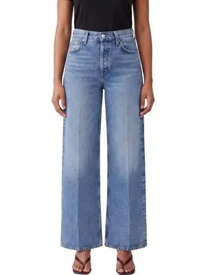 AGOLDE Wide Leg Jeans - Denim