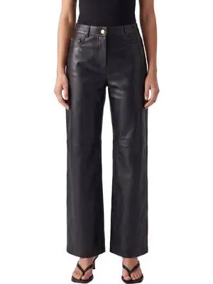 Max Mara Tailored Wide-leg Trousers - Black